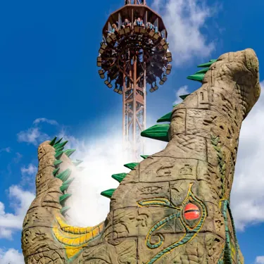 Croc Drop Family Theme Park Ride | Chessington